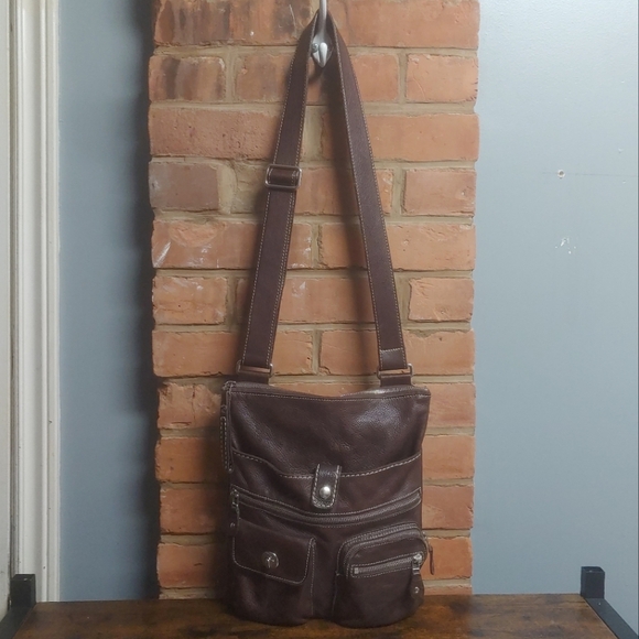 Roots | Bags | Roots Canada Large Venetian Leather Villager Bag In ...